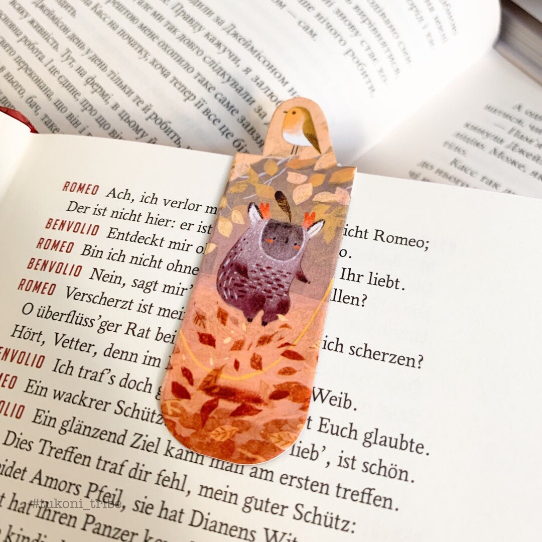 Bookmark Quail Tukoni, Magnetic Bookmark, Bird Bookmark, Bird Lover ...