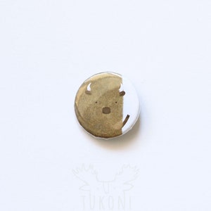 Bison Button Animal Badge Bison Pin Cute Badge Cute Pin Bison Pinbacks ...