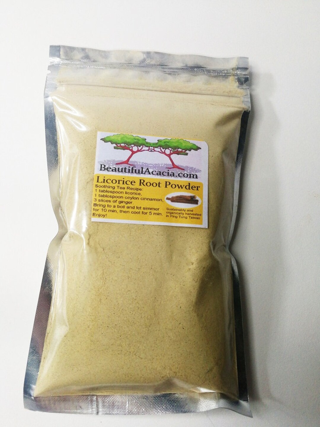 Organic Licorice Root Powder (glycyrrhiza Glabra) 100% Pure Liquorice ...