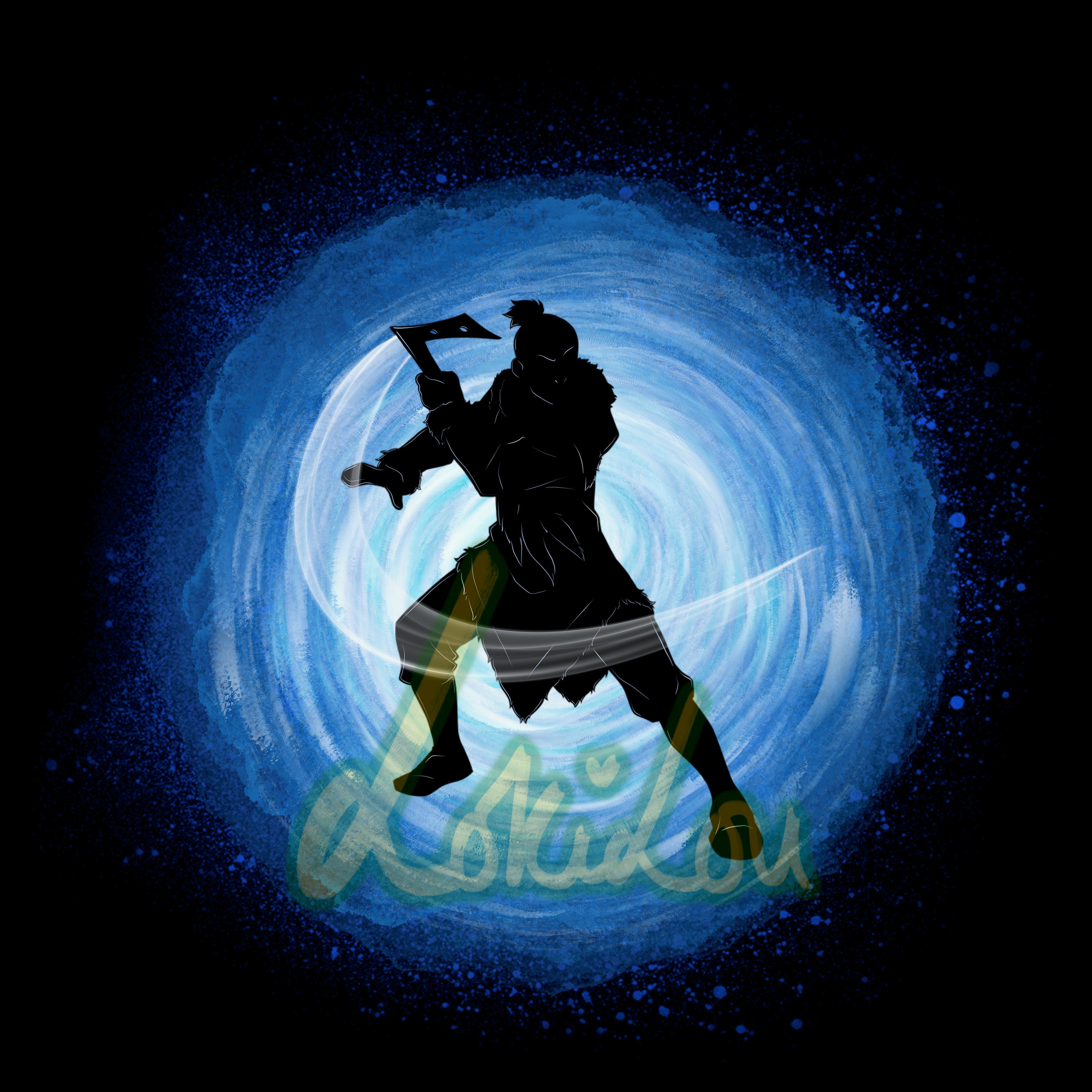 5 X Cartoon Elemental Bender Character PNG Digital Prints DTF ...