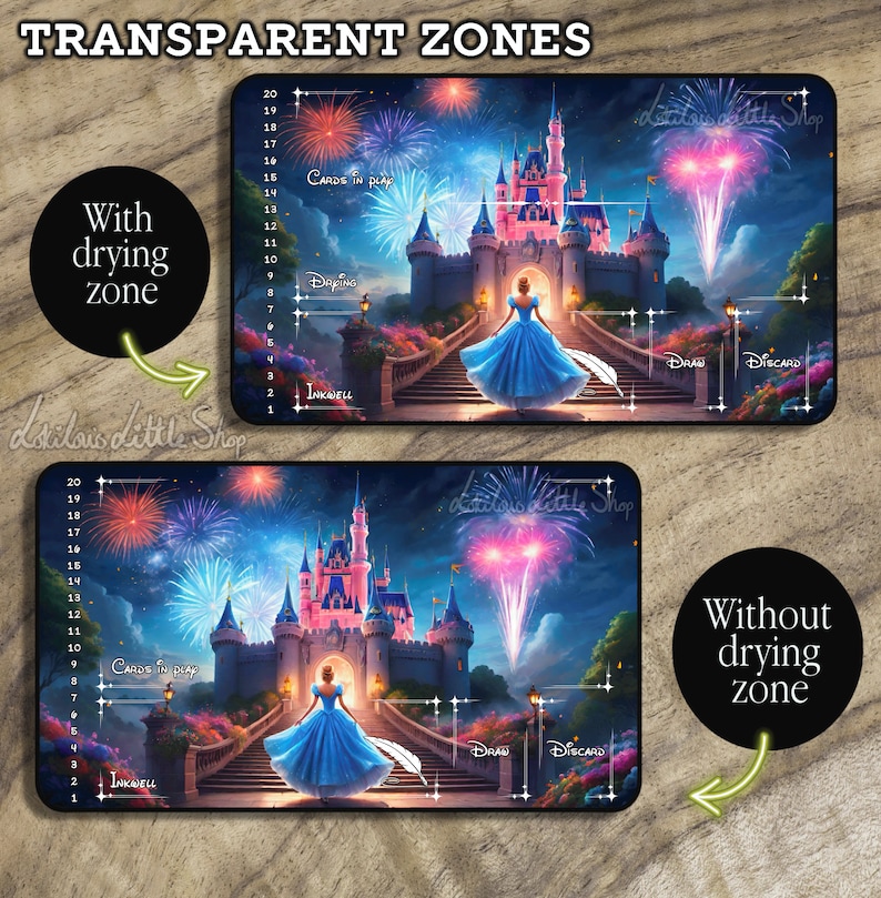Lorcana Playmat 5x Digital PNG Princess Cinderella Fairytale Print ...