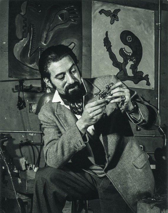 Sam Kramer Sterling Silver Large Modernist Cross Mush… - Gem