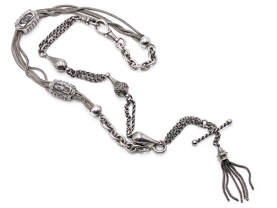 Silver Antique Watch Chains