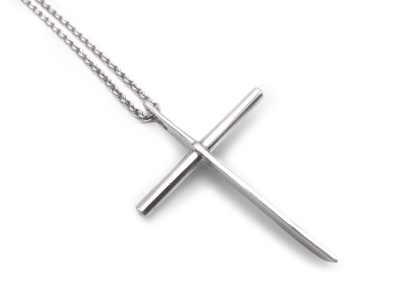 Sam Kramer Sterling Silver Large Modernist Cross Mushroom Mark - Etsy