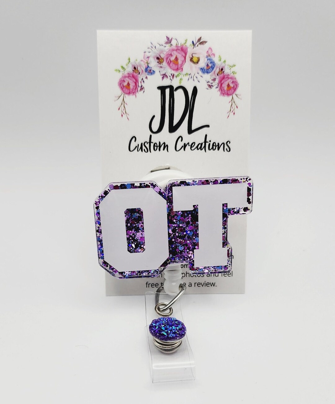 OT Badge Reel - Occupational Therapy Badge Reel - Nurse Badge Reels ...