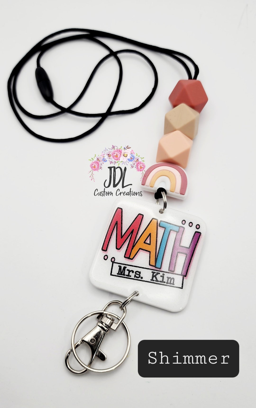 Math Teacher Lanyard - Cute Math Teacher Lanyard - Trendy Lanyard ...