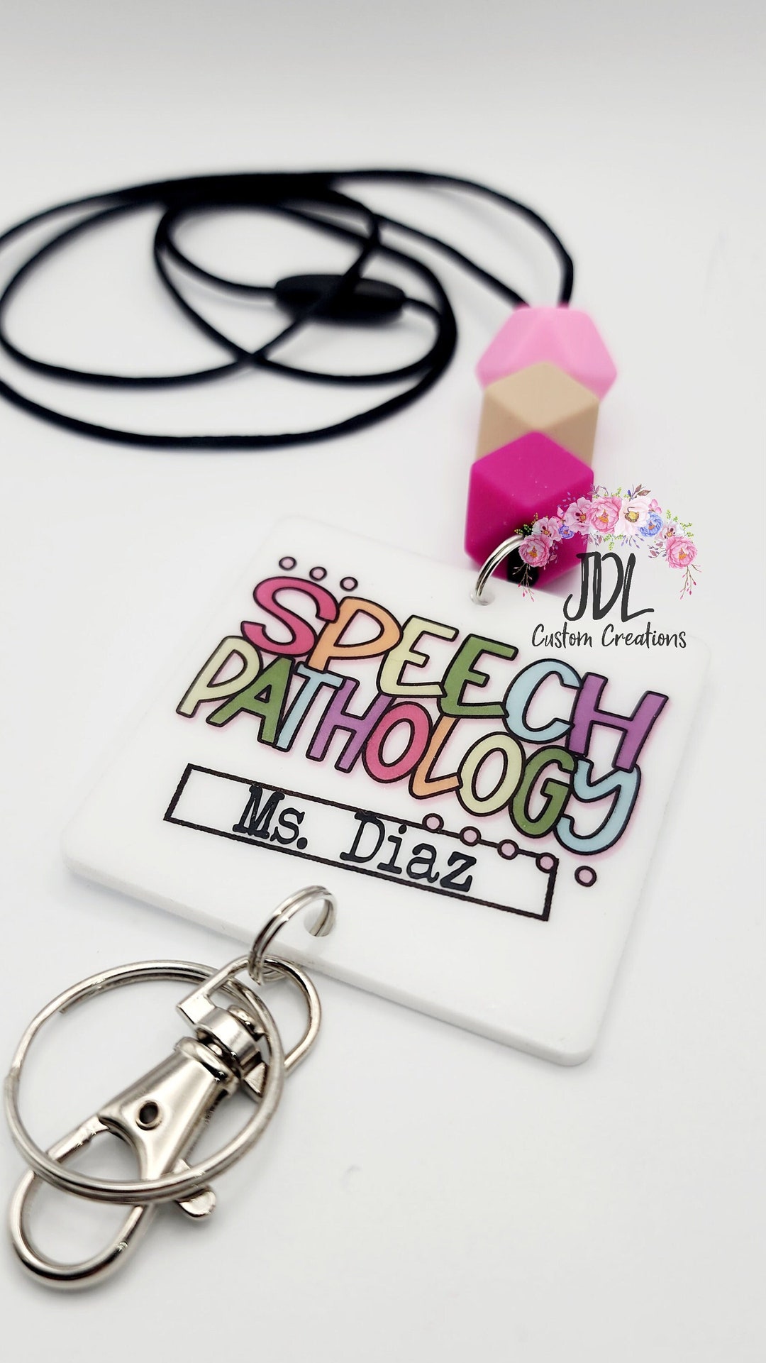 Speech Pathology Lanyard - SP Lanyard- Cute Lanyard - Trendy Lanyard ...