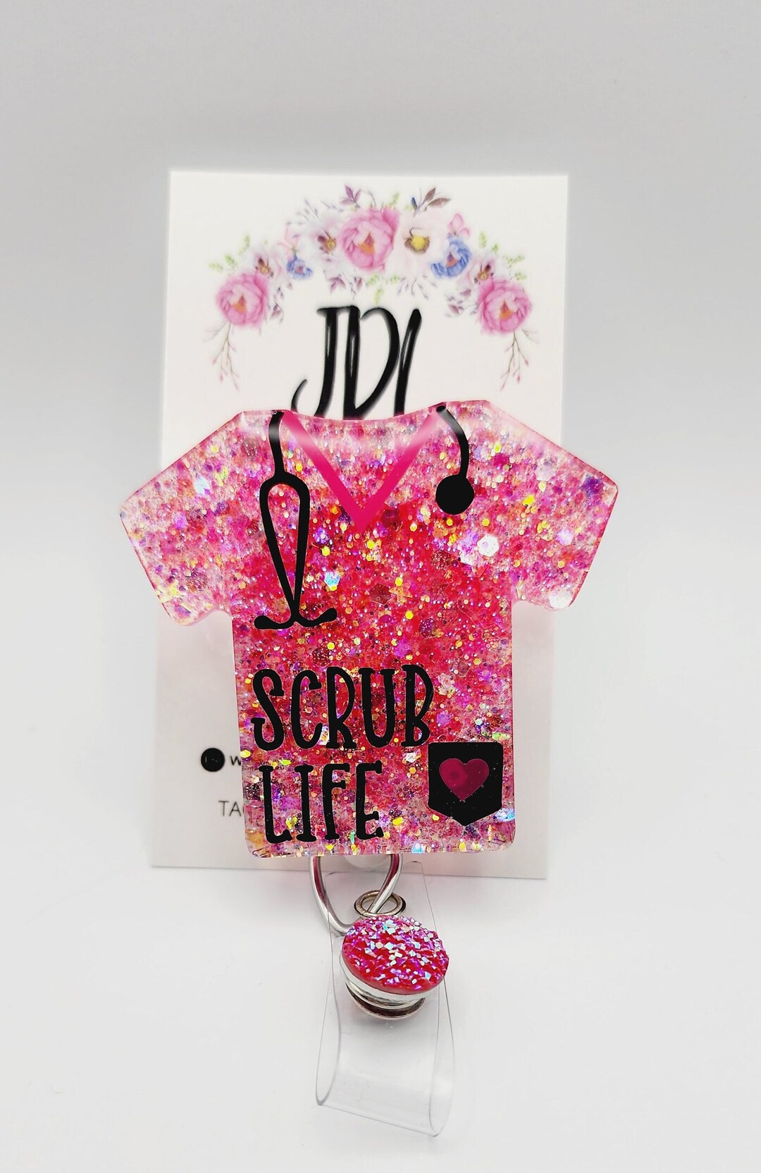 Scrub Life Badge Reels—medical Badge Reels—cute Badge Reels—medical ...