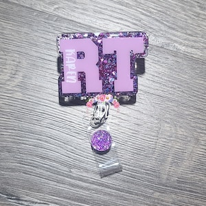 RT Badge Reel - Respiratory Therapist Badge Reel - RT Badge Reels ...