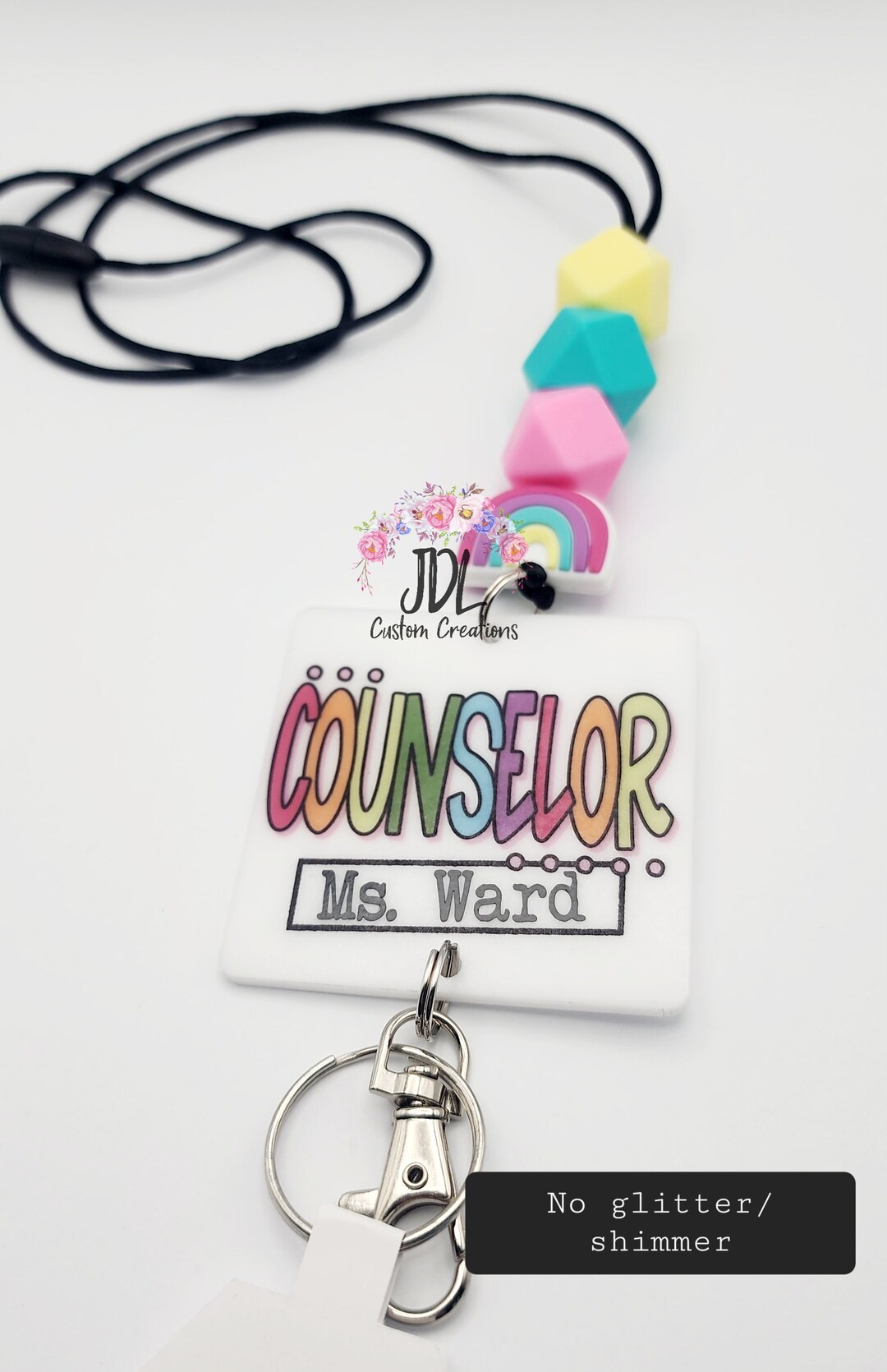 Counselor Lanyard - Cute Counselor Lanyard - Staff Lanyard - Trendy ...