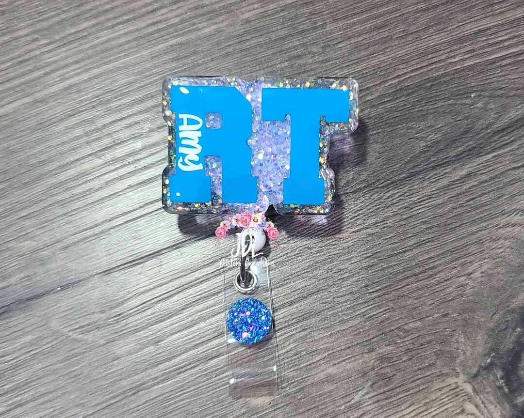 RT Badge Reel - Respiratory Therapist Badge Reel - RT Badge Reels ...