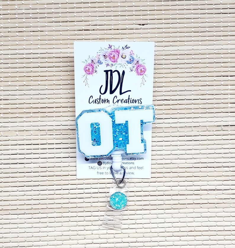 OT Badge Reel Occupational Therapy Badge Reel Nurse Badge - Etsy