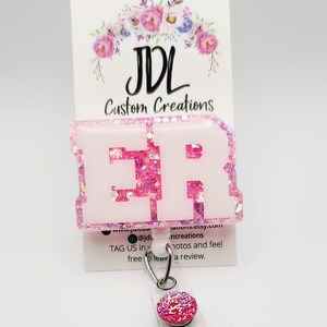 ER Badge Reel - Emergency Room Badge Reel - ER ID Badge Reel - Badge ...