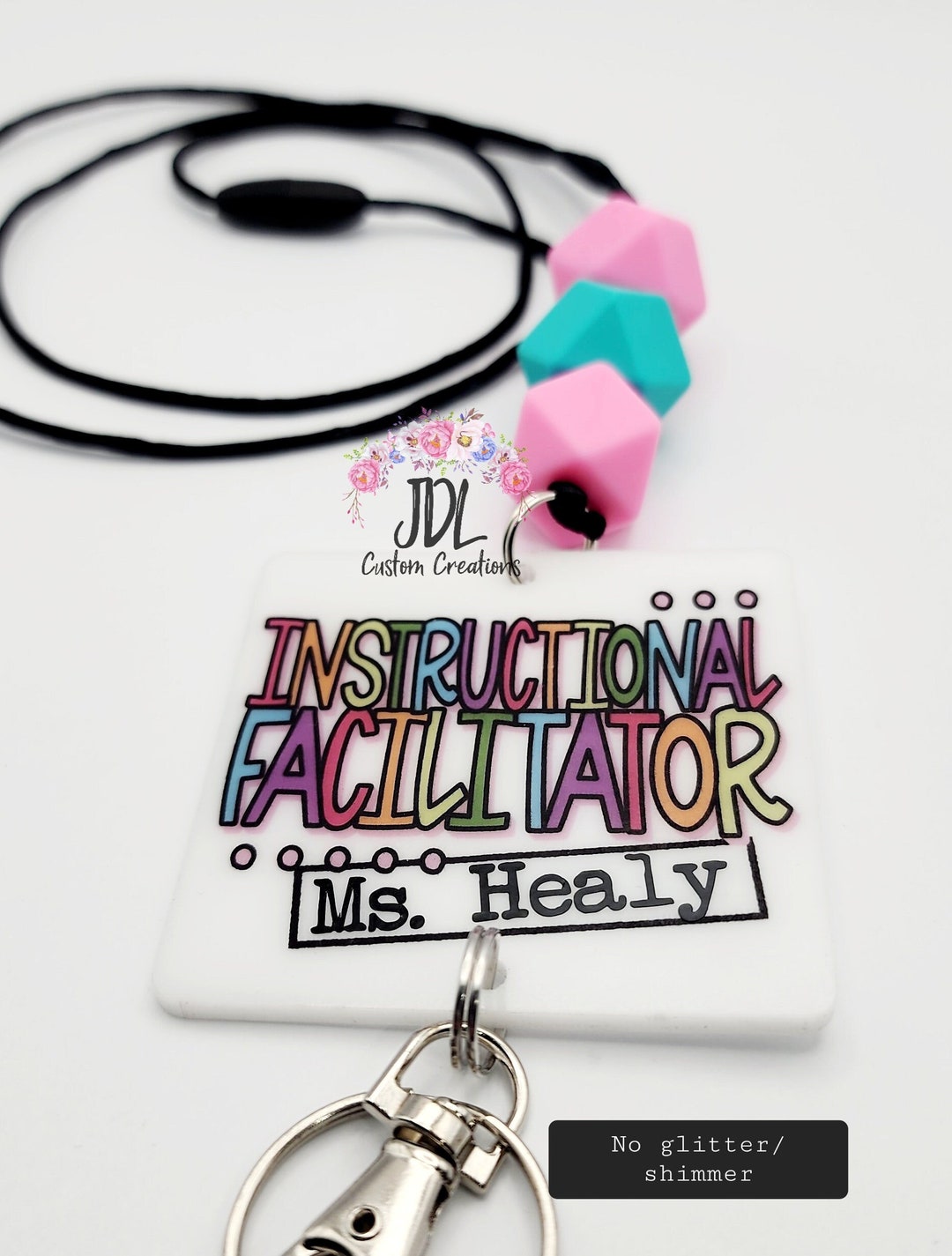 Instructional Facilitator Lanyard - Teacher Lanyard - School ...