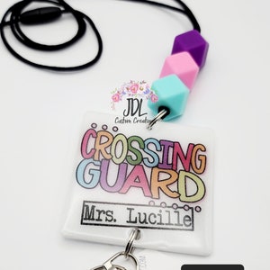 Counselor Lanyard - Cute Counselor Lanyard - Staff Lanyard - Trendy ...