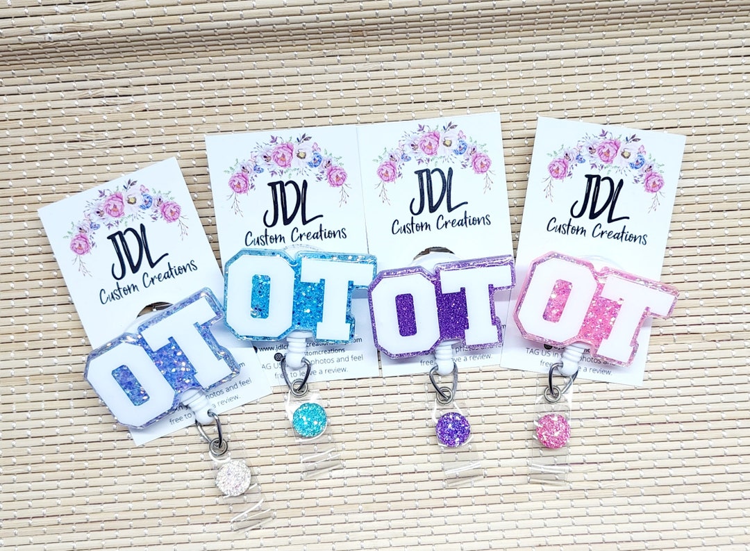 OT Badge Reel Occupational Therapy Badge Reel Nurse Badge - Etsy