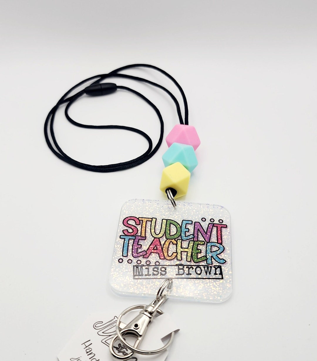 Student Teacher Lanyard - Student Teacher Lanyard - Cute Lanyard Trendy ...