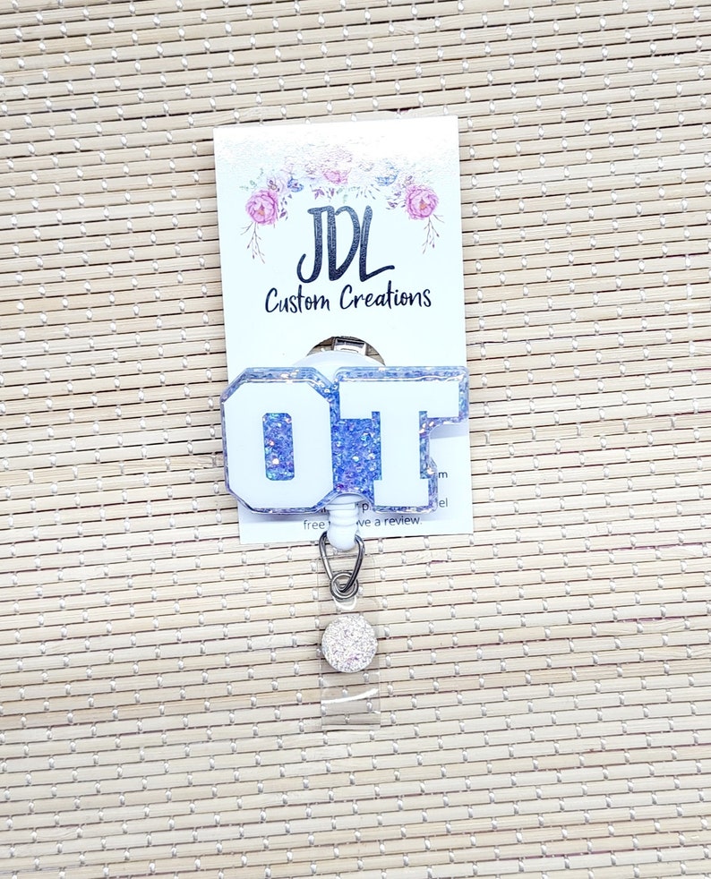 OT Badge Reel Occupational Therapy Badge Reel Nurse Badge - Etsy