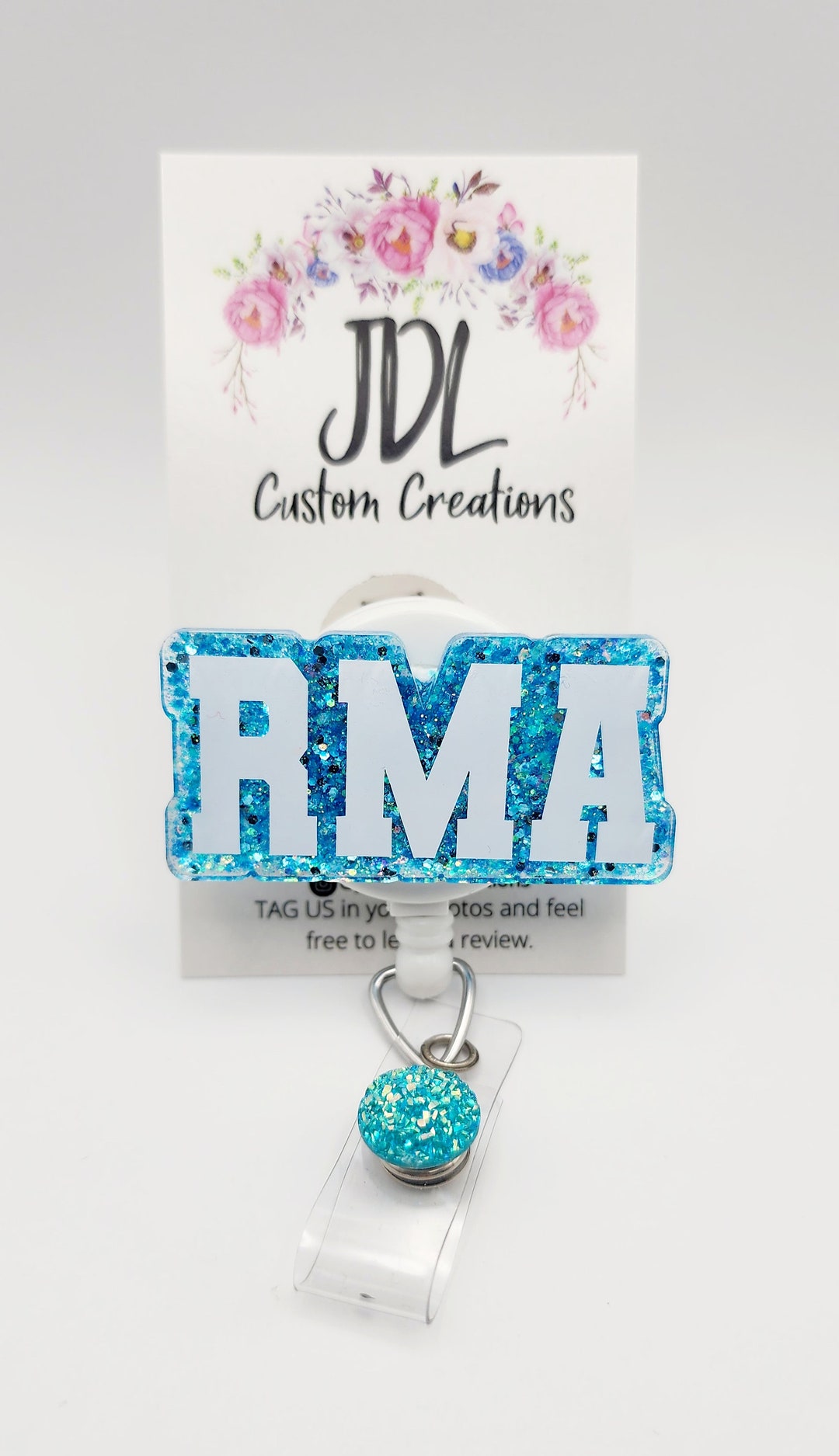 Registered Medical Assistant Badge Reel - RMA Badge Reel - Cute Badge ...