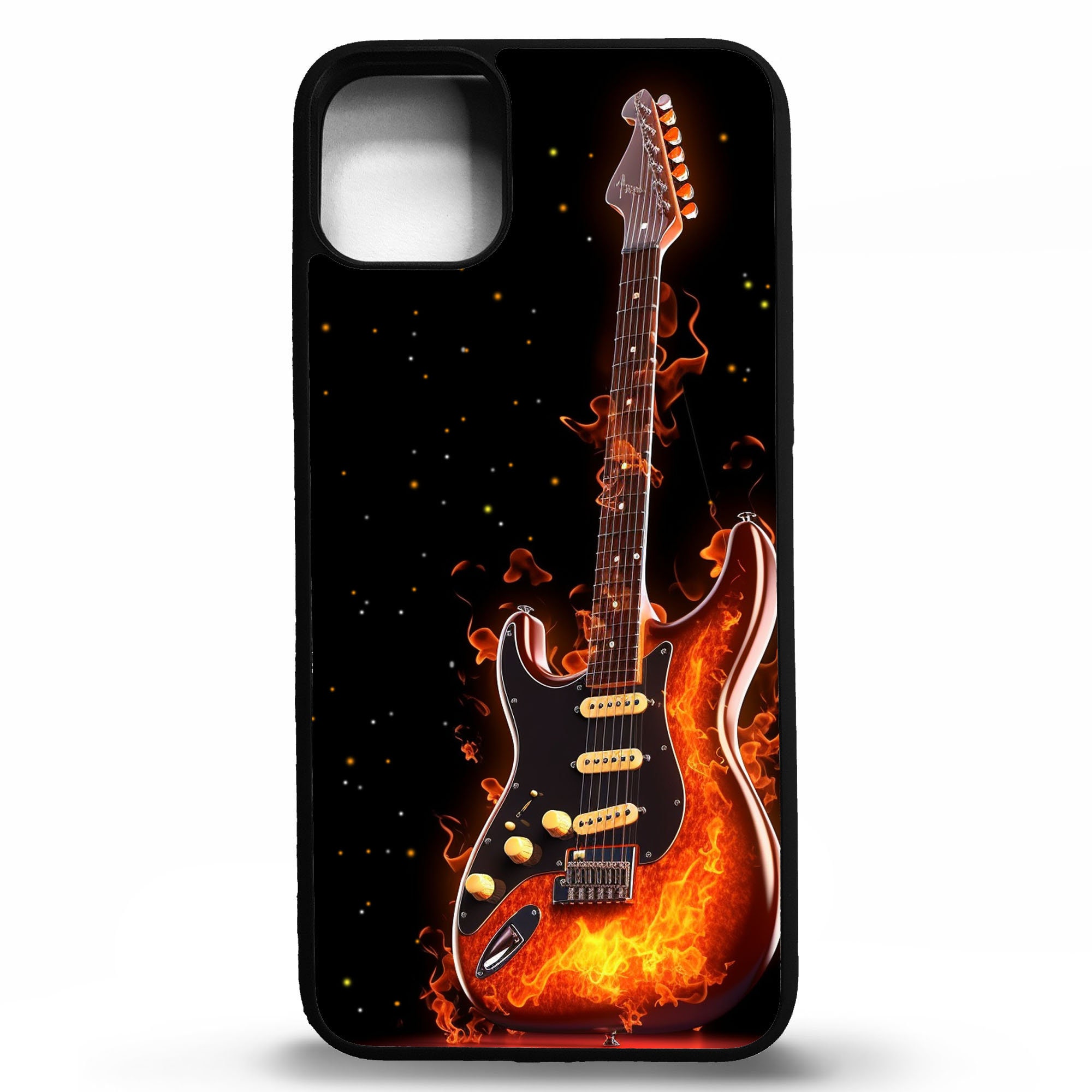 Rock Guitars Fire