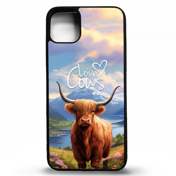 Highland Cow 14 Plus Phone Case - Etsy