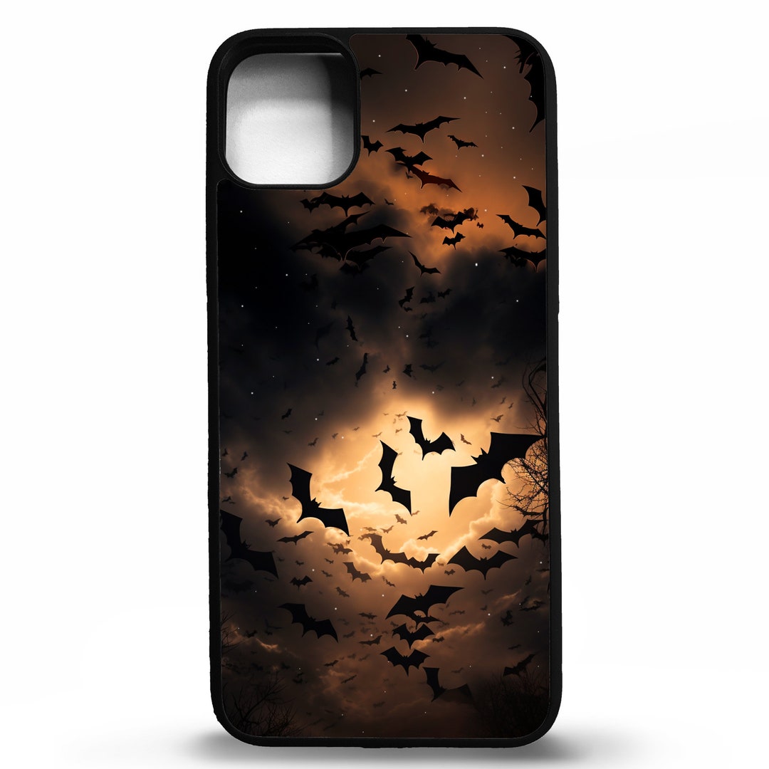 Vampire Bats Flying Pattern Full Moon Phone Cover for Samsung Galaxy ...