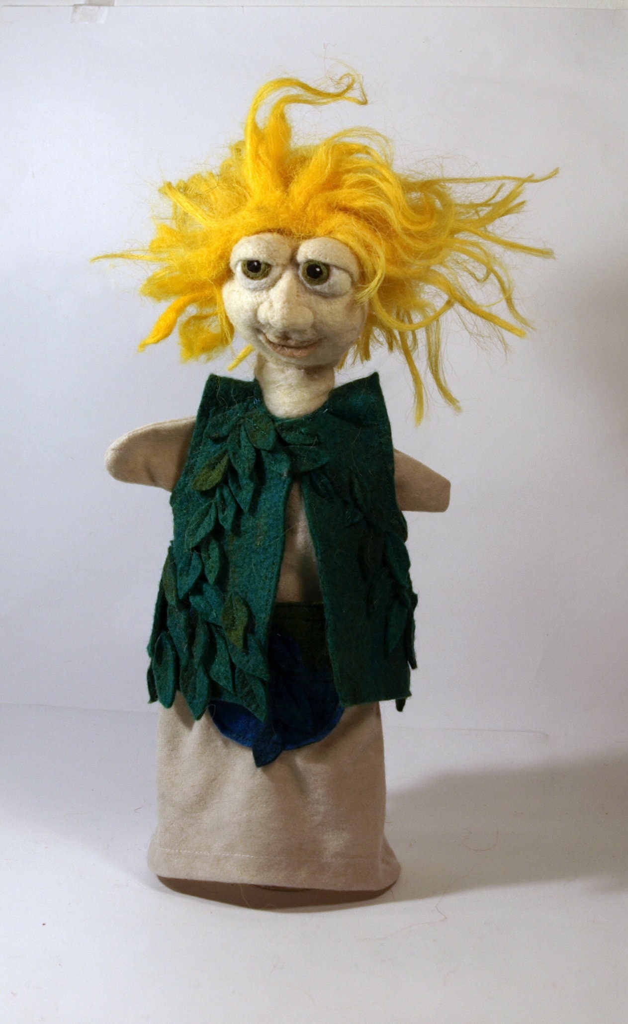 Willow gentian puppet, glove puppet, hand puppet - glwec.in