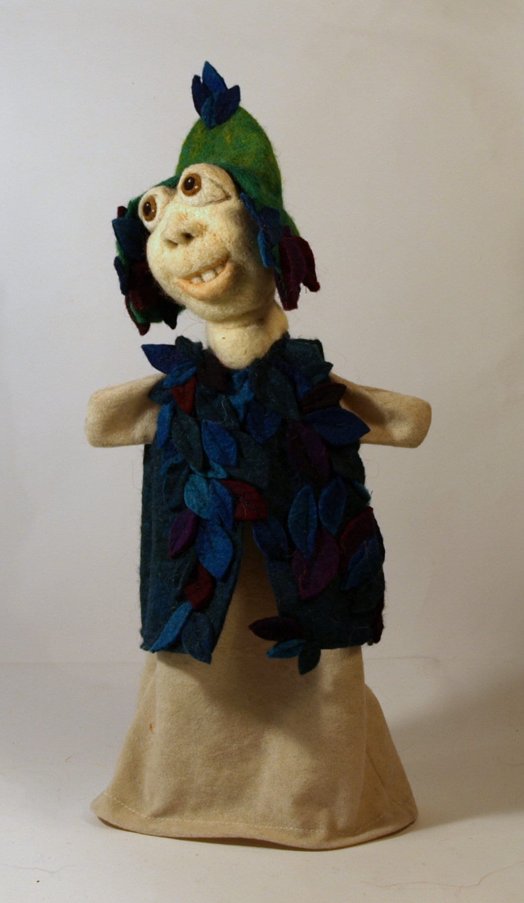 Willow gentian puppet, glove puppet, hand puppet - glwec.in