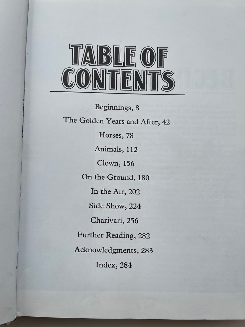 Vintage 1978 Here Comes the Circus Book by Peter Verney - Etsy