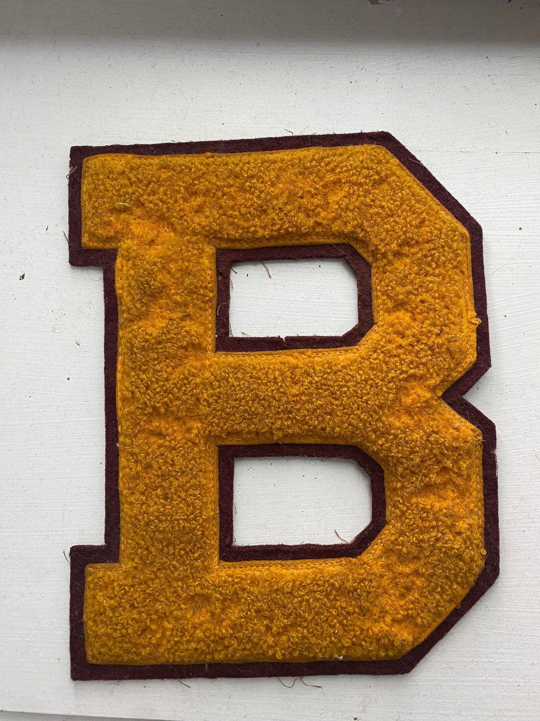 Vintage B Letterhead Patch - Etsy