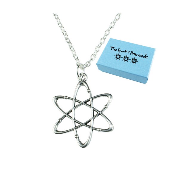 TFB SCIENCE LAB Atom Necklace Complete with gift box | Etsy