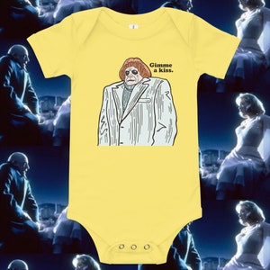 Uncle Fester Baby Onesie, Addams Family Baby Onesie, Funny Halloween ...