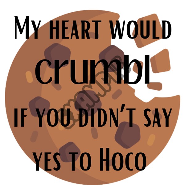 Homecoming Proposal - Etsy