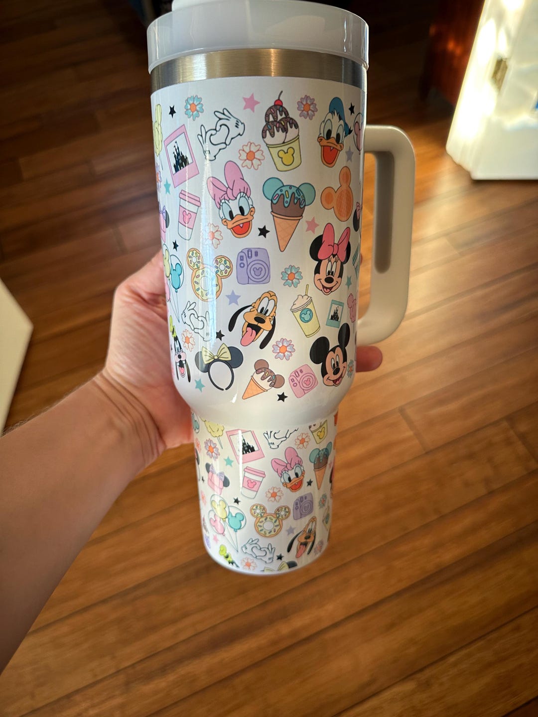 Cartoon Character Snack Tumbler, 40oz, Mouse Fan, Cup, Customized, Dupe ...