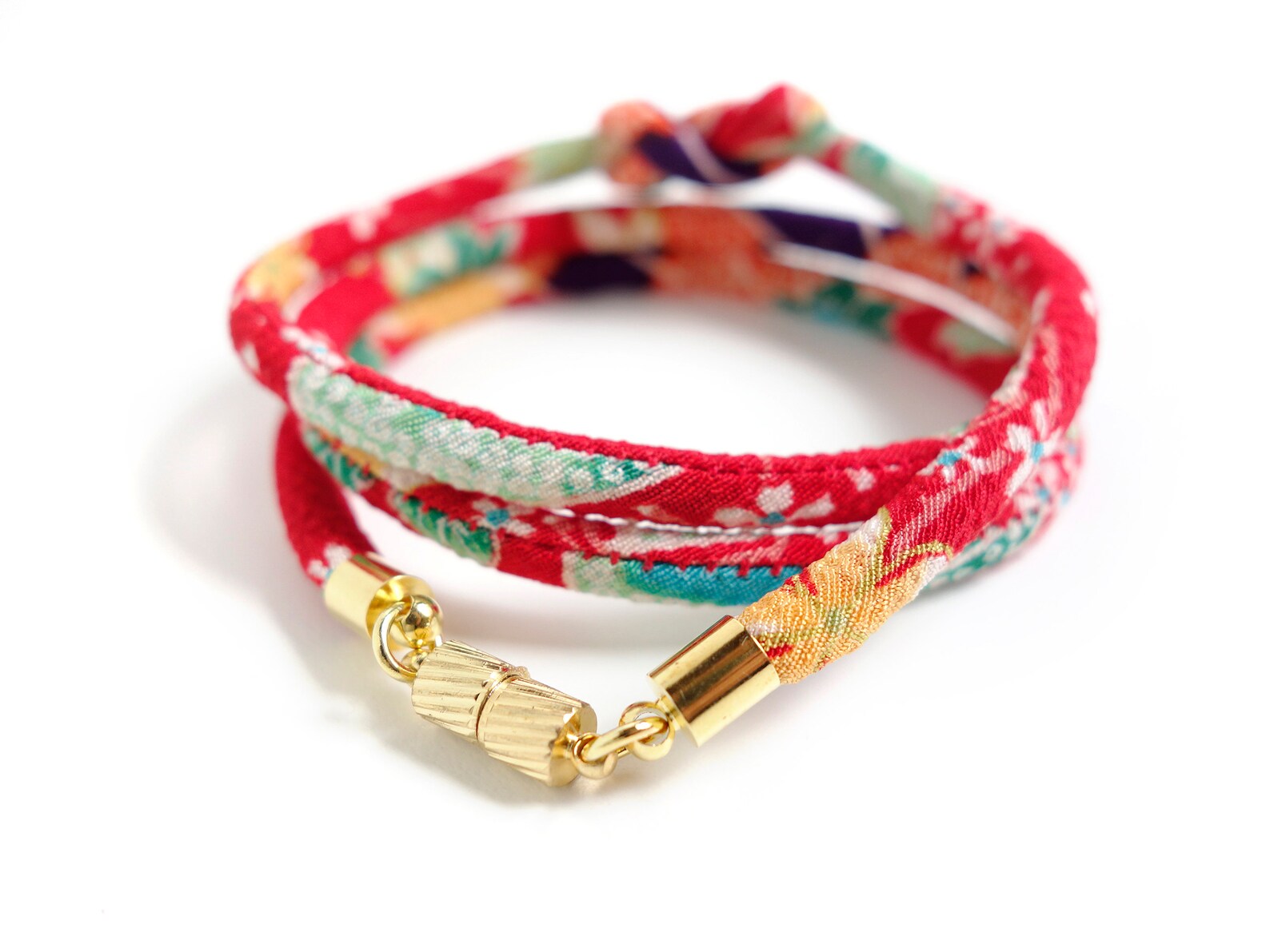 Japanese Jewelry Japanese Cord Bracelet Wrap Your Kimono - Etsy