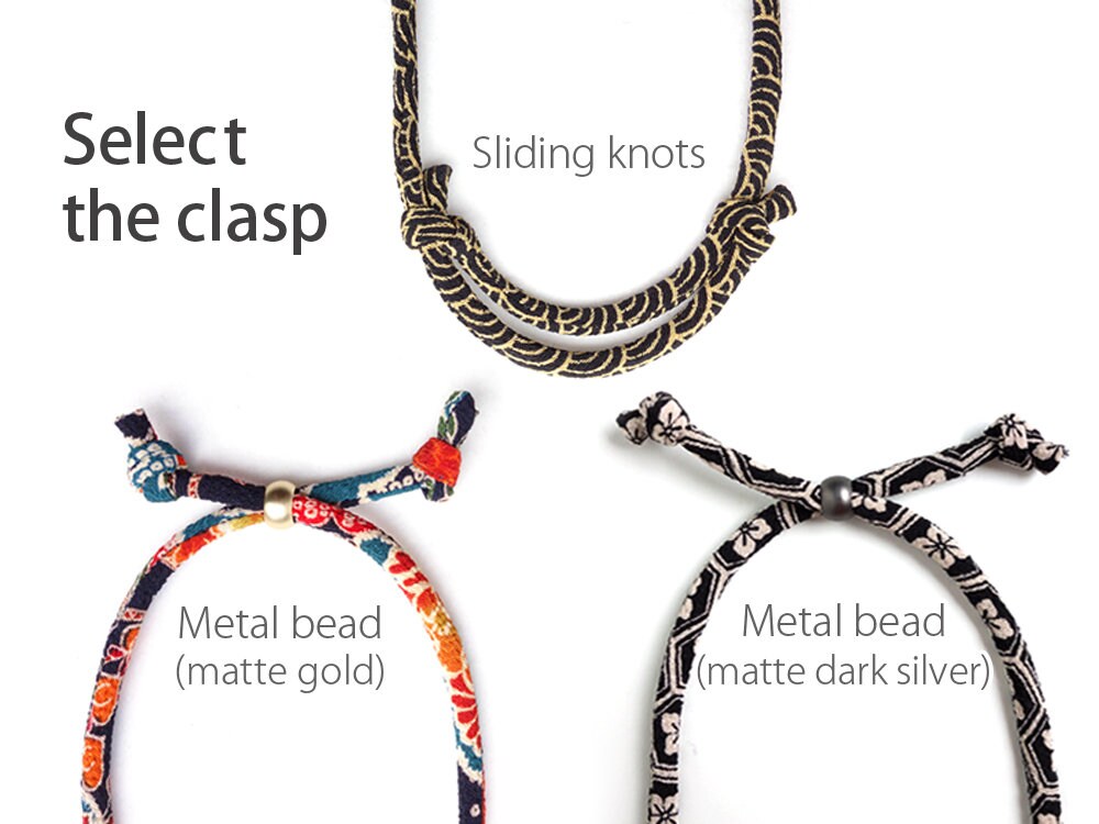 Japanese Jewelry for Him, Her, Unisex YAMATO Kimono Bracelet Japanese Jewelry for Him, Her, Unisex YAMATO Kimono Bracelet