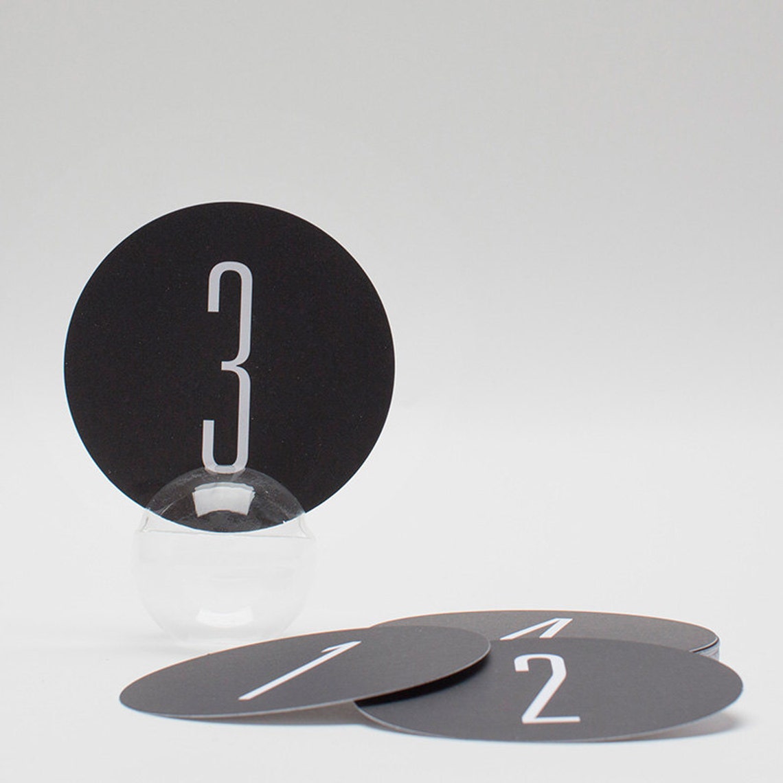 Modern Wedding Table Numbers (15), Black and White Table Numbers ...