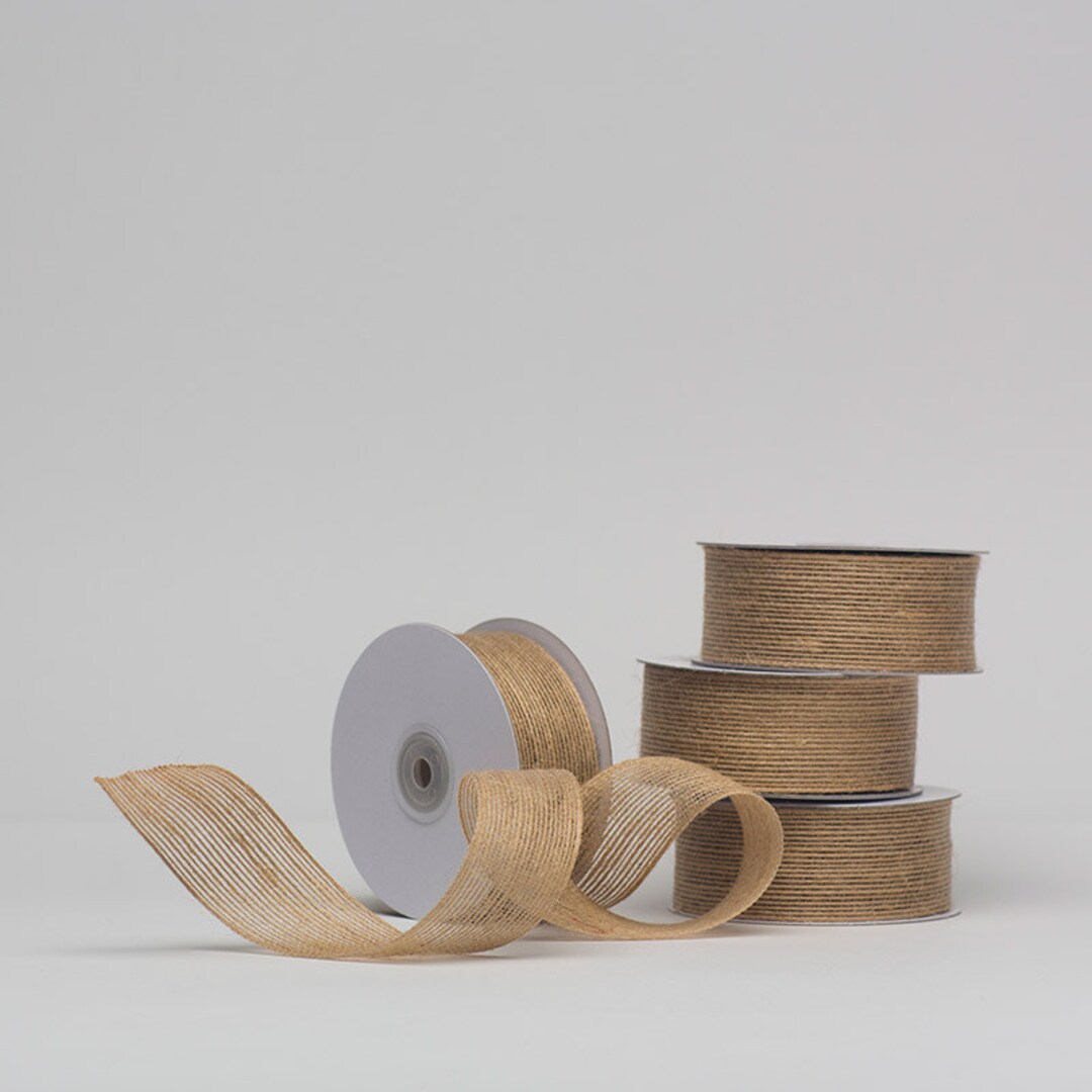 Jute Ribbon 10 Yrds, Wedding Ribbon, Natural Ribbon, Wedding Napkin ...
