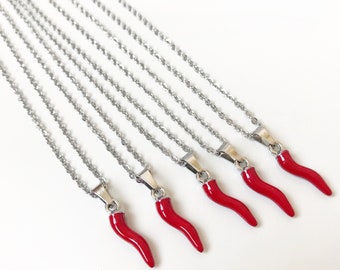 Red Pepper Necklace | Etsy