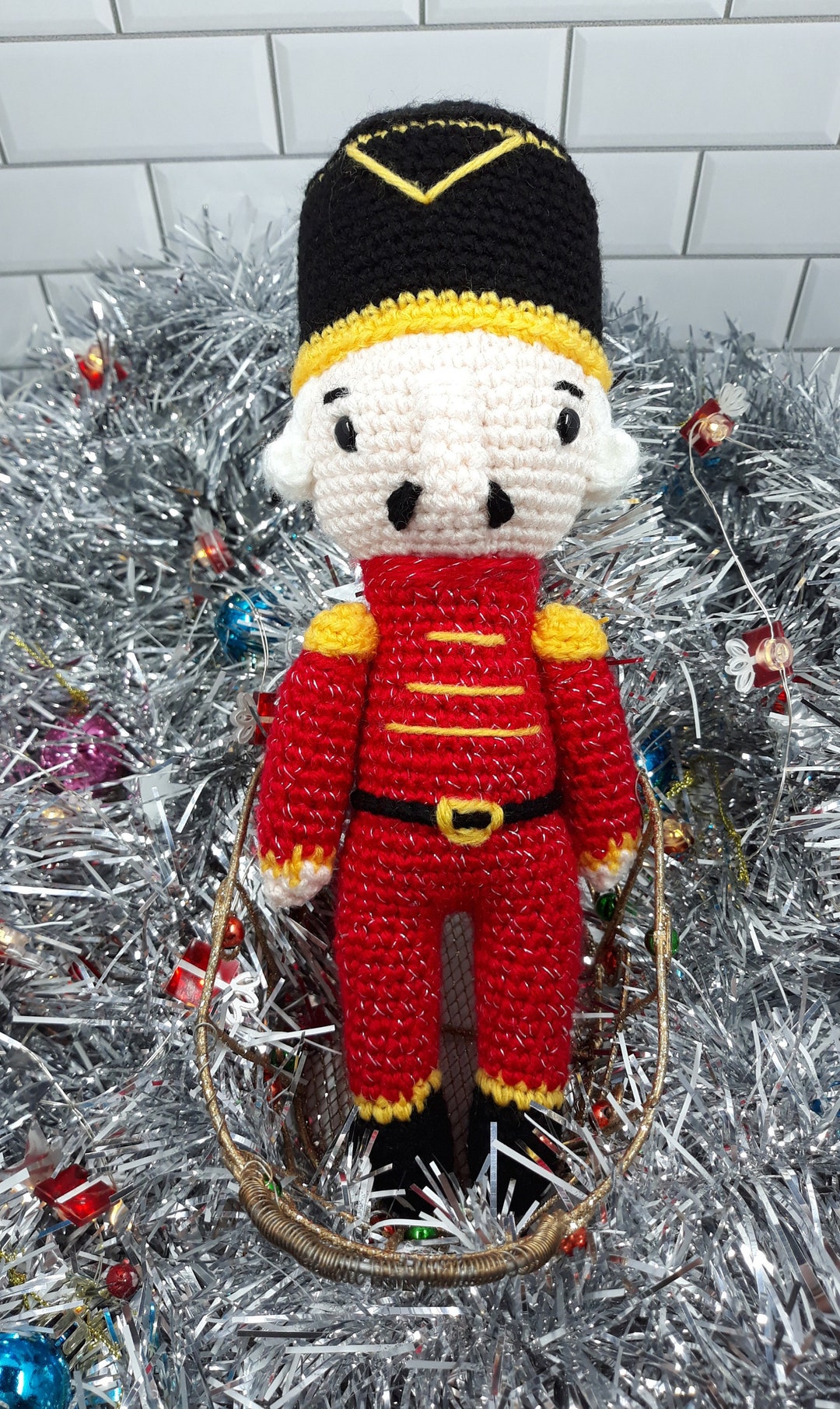 READY TO POST Nutcracker Toy, Christmas Decor, Handmade Nutcracker ...