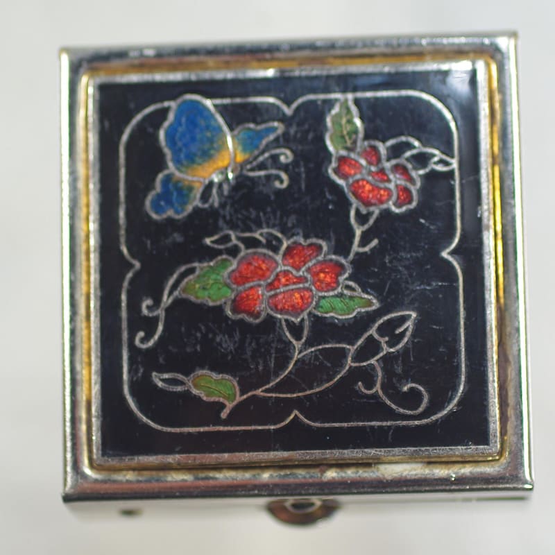 Chinese Enamel Box - Etsy