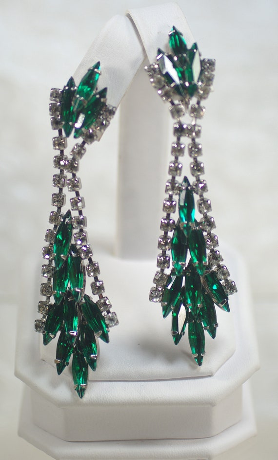 Glamorous vintage rhinestone chandelier - Gem