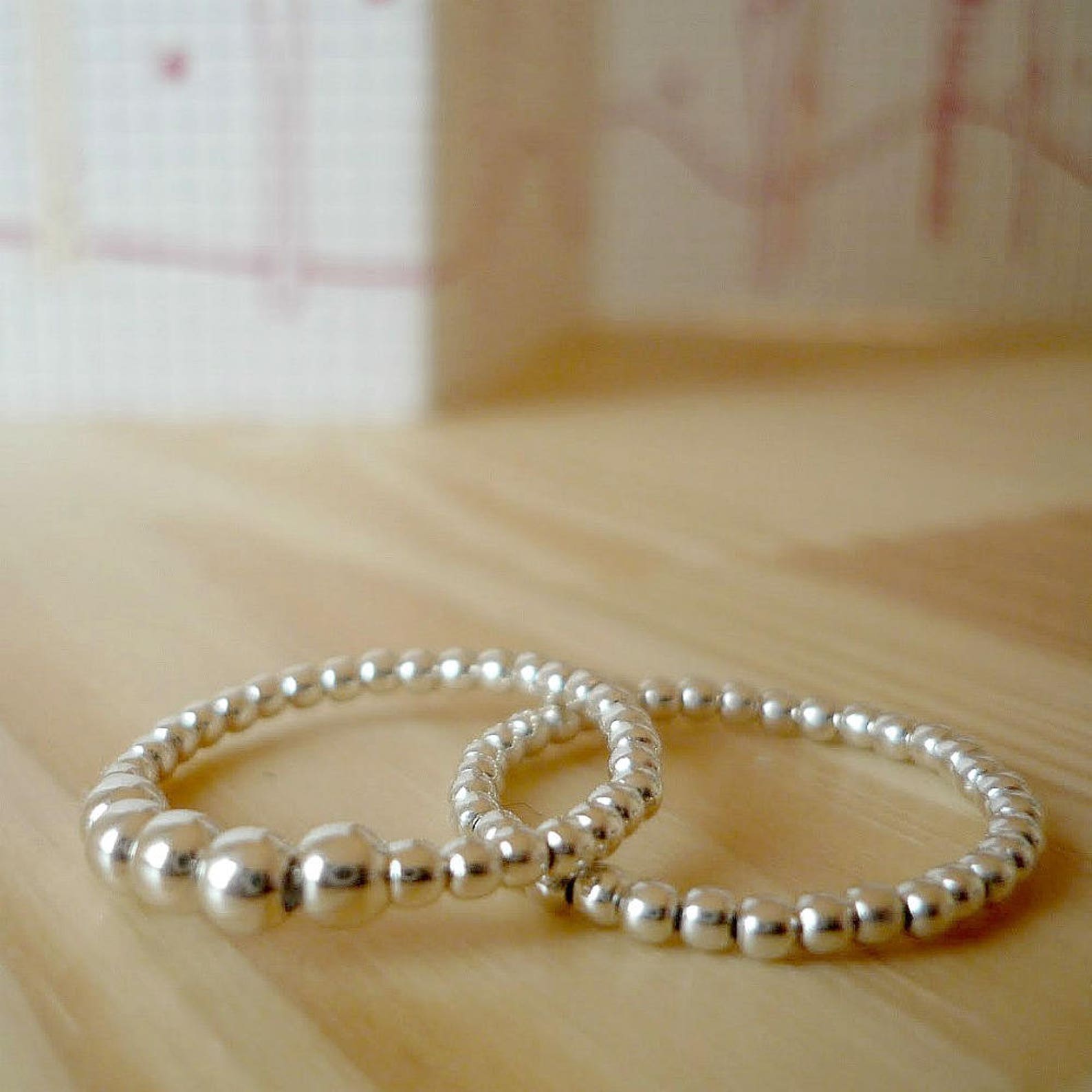 Layered Rings | 2 Rings | Silver Rings | Stacking Rings - Sterling ...