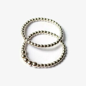 Layered Rings | 2 Rings | Silver Rings | Stacking Rings - Sterling ...