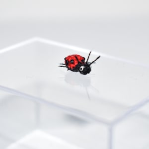 Miniature Ladybug Micro Ladybug Crochet Ladybug Miniature Ladybird ...