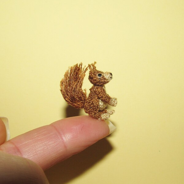 Miniature Squirrel - Etsy