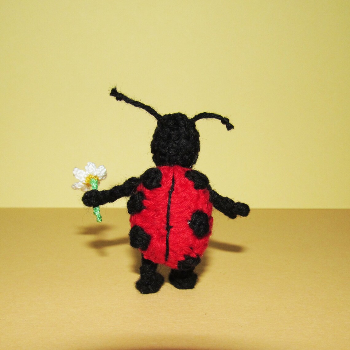 Cute Ladybug Miniature Crochet Ladybug Stuffed Animal Toy - Etsy