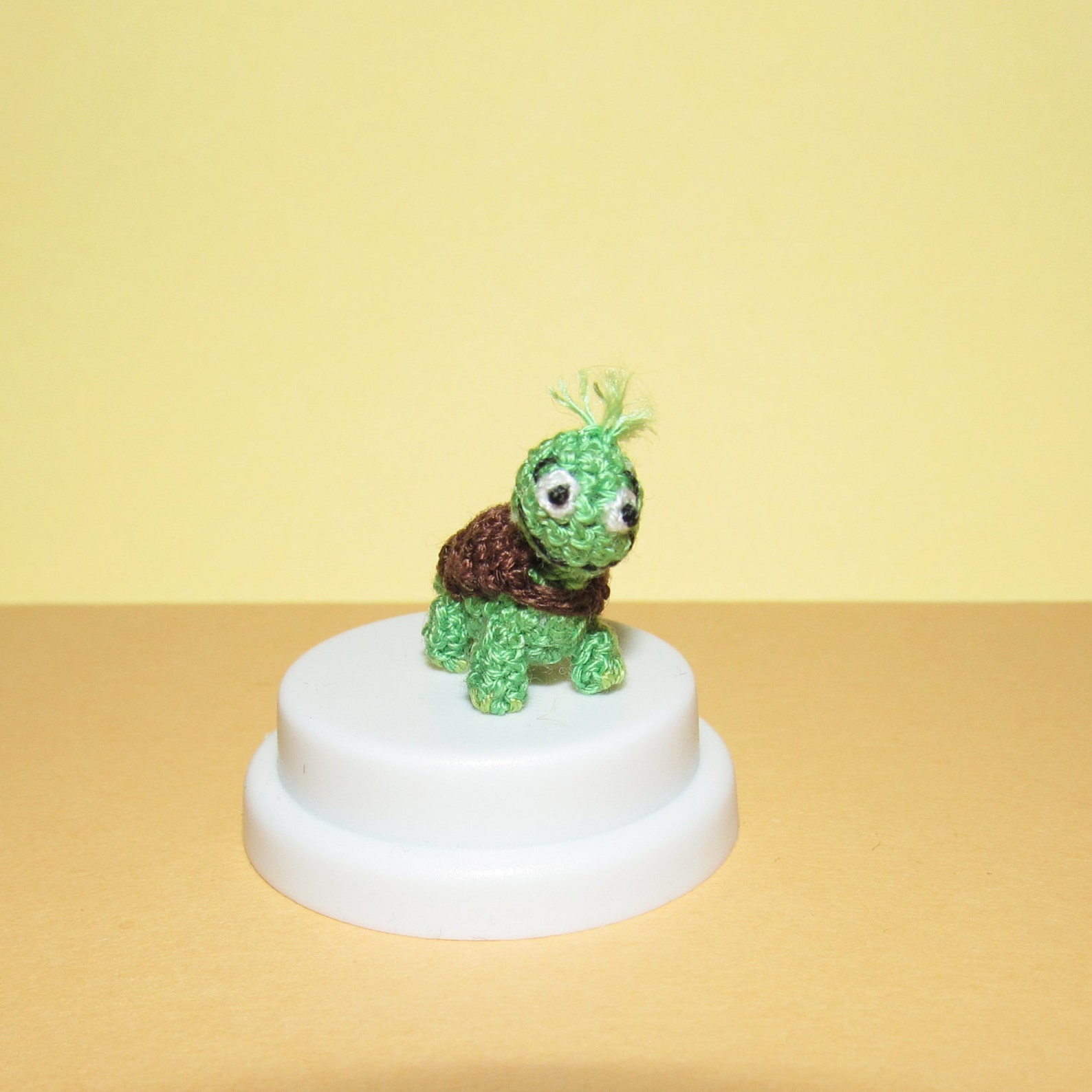 Miniature Turtle Tiny Micro Tortoise Miniature Crochet Turtle Amigurumi ...