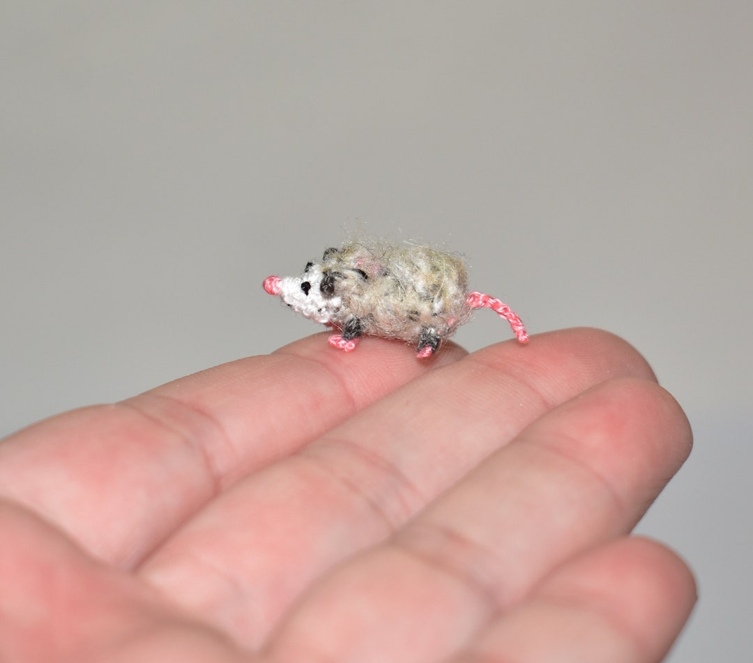 Handmade Opossom - Gift Opossum Artist Miniature Ooak Opossum Animal ...