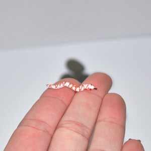 Miniature Snake Tiny Micro Crochet Snakes Miniature Terrarium Animals ...